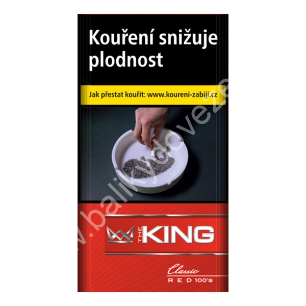 Cigarety King 100´RED Balíky do vězení – potraviny a věci pro vězně i ...