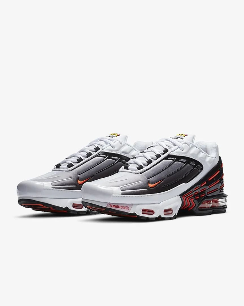 Obuv Nike Air Max Plus 3 TN bílo-černá - Team orange Balíky do vězení ...
