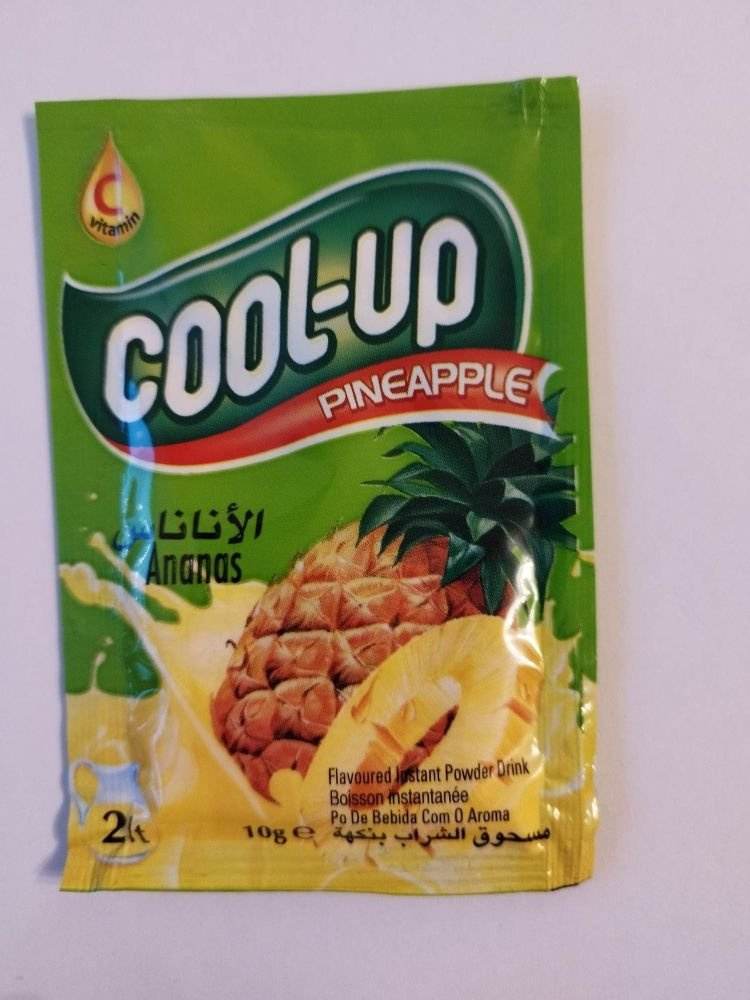 Instantní nápoj Cool Up Ananas 10g. Balíky do vězení – potraviny a věci ...