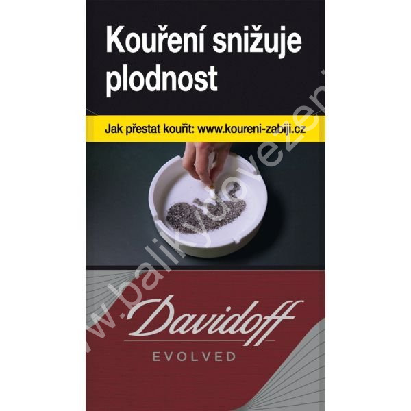 Cigarety Davidoff Evolved Red Balíky do vězení – potraviny a věci pro ...