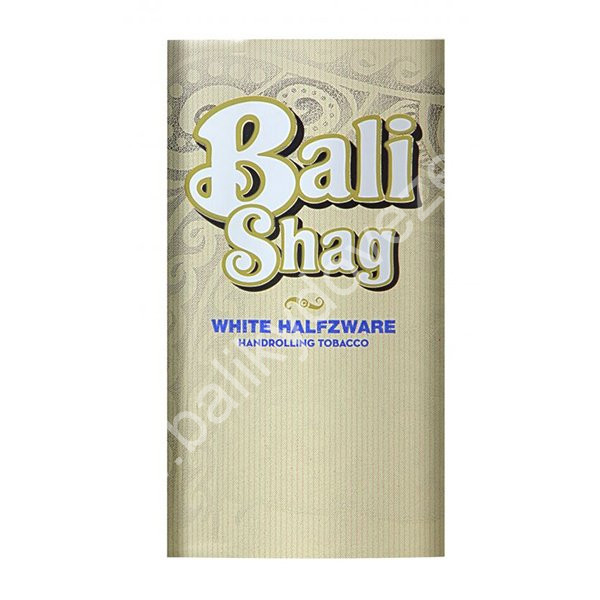 Cigaretový tabák Bali Shag White Halfzware 30g. Balíky do vězení ...