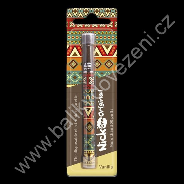 Jednorázová e-cigareta NICK ONE ORIGINAL VANILLA 16 MG balikydovezeni.cz